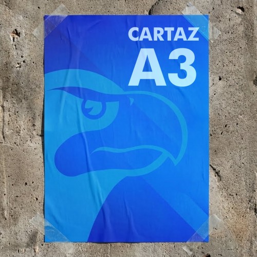 Gráfica Think - Cartaz A3 - 150g - 4/0